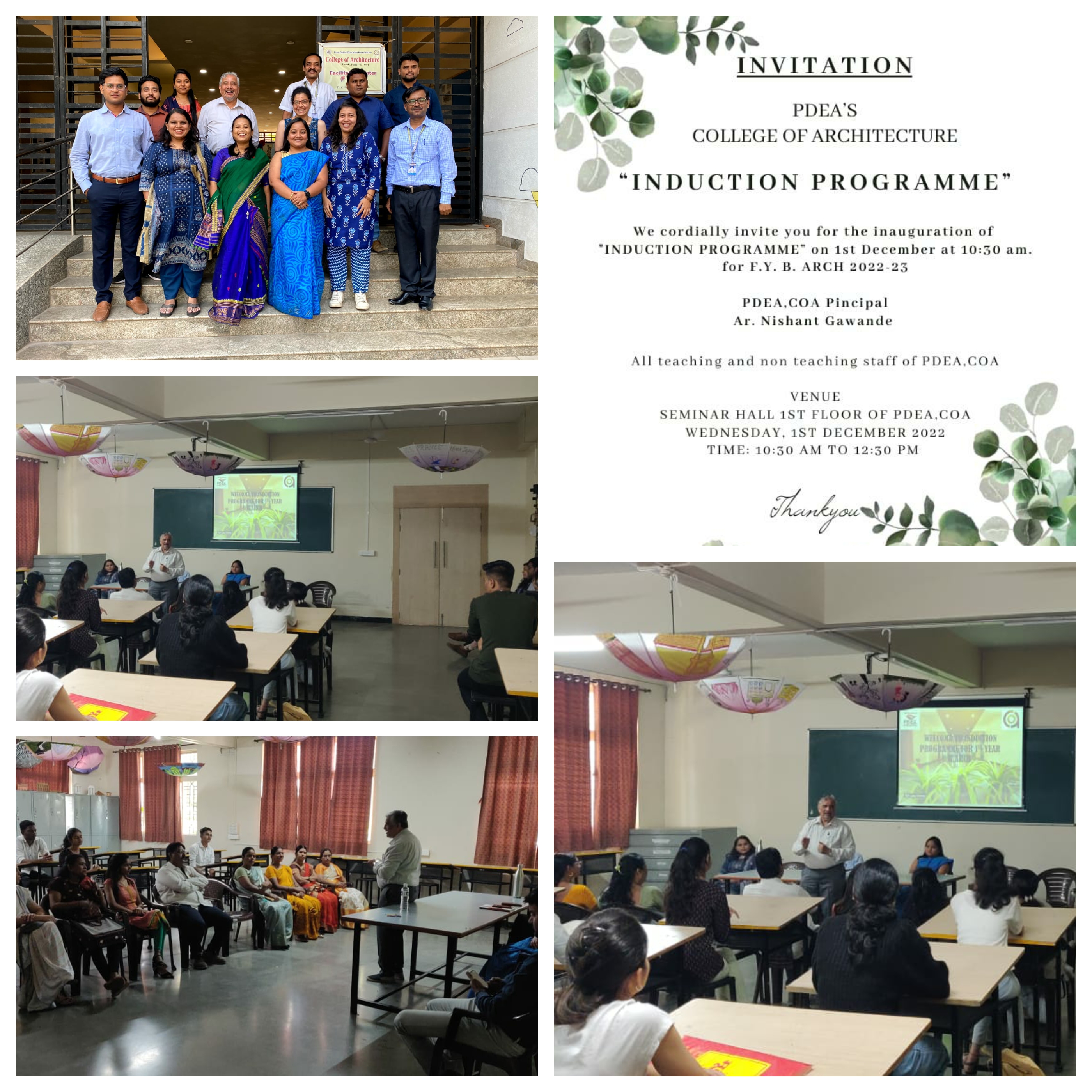 PDEA:: COA, Akurdi,Pune.
